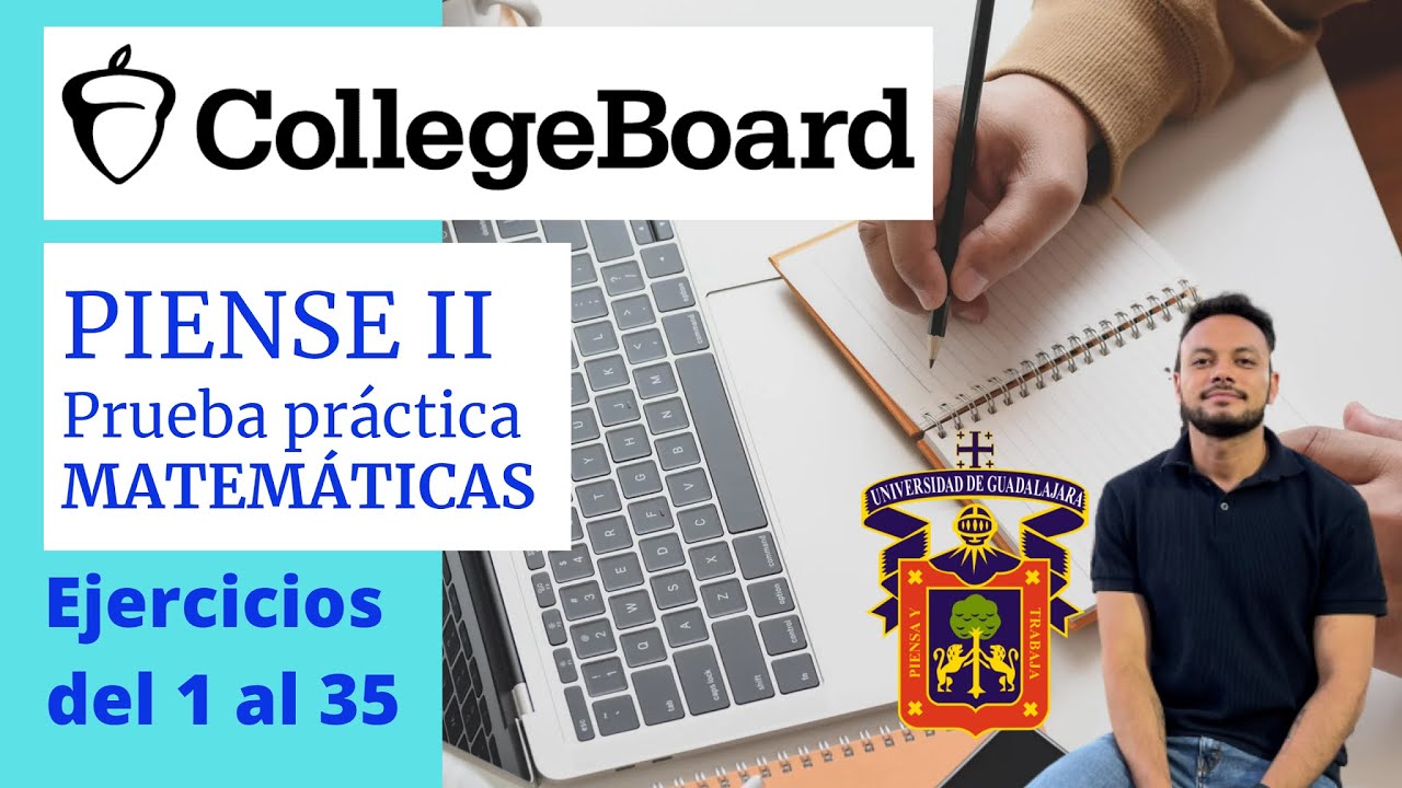 Examen de ADMISIÓN UDG PIENSE II MATEMÁTICAS BACHILLERATO | College ...