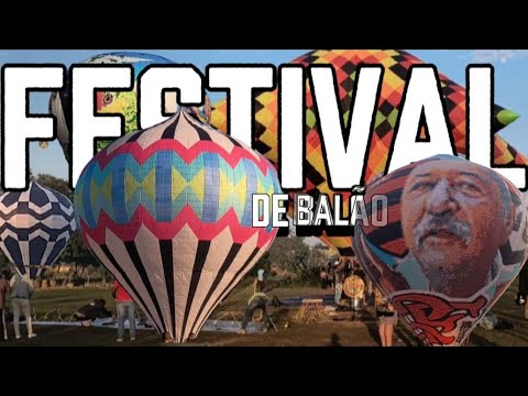 Festival de Balões entre amigos