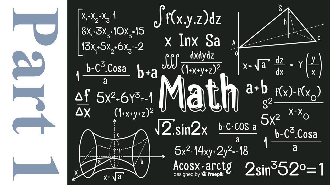 Review of Basic Mathematics (1) - (1) مراجعة بعض أساسيات الرياضيات ...