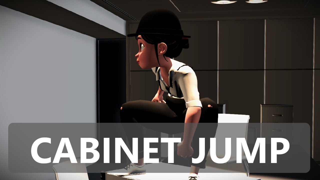 3D Jump Animation - Cabinet | FINAL Draft 34 - YouTube