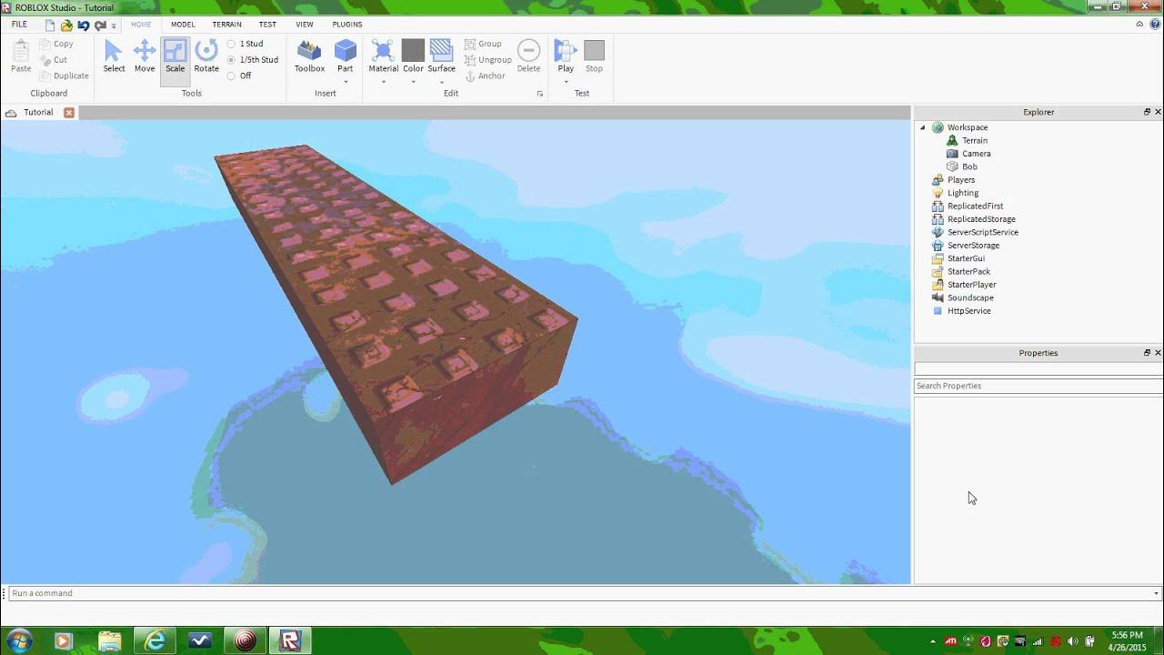 ROBLOX Programming: Episode 1 - The Basics - YouTube