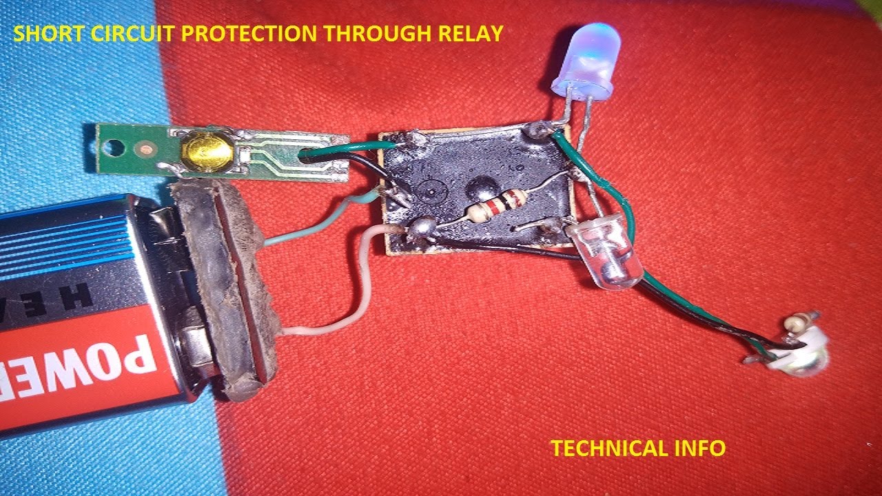 Simple short circuit protection circuit #topelectronics #protection # ...