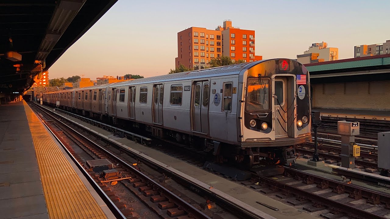 F Train via Culver Express at 4 Avenue / 9 Street - YouTube