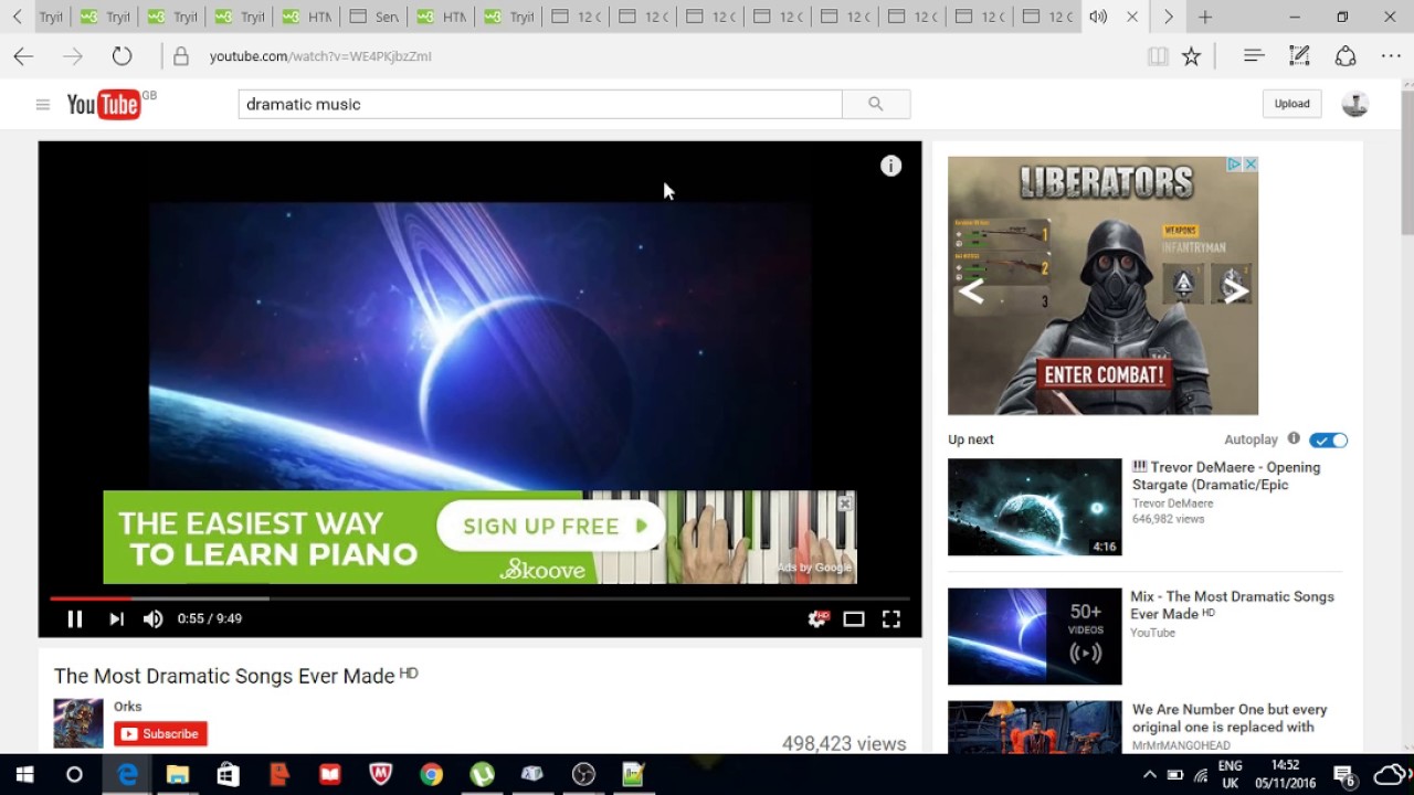 Making a HTML Website - Part 1 - YouTube