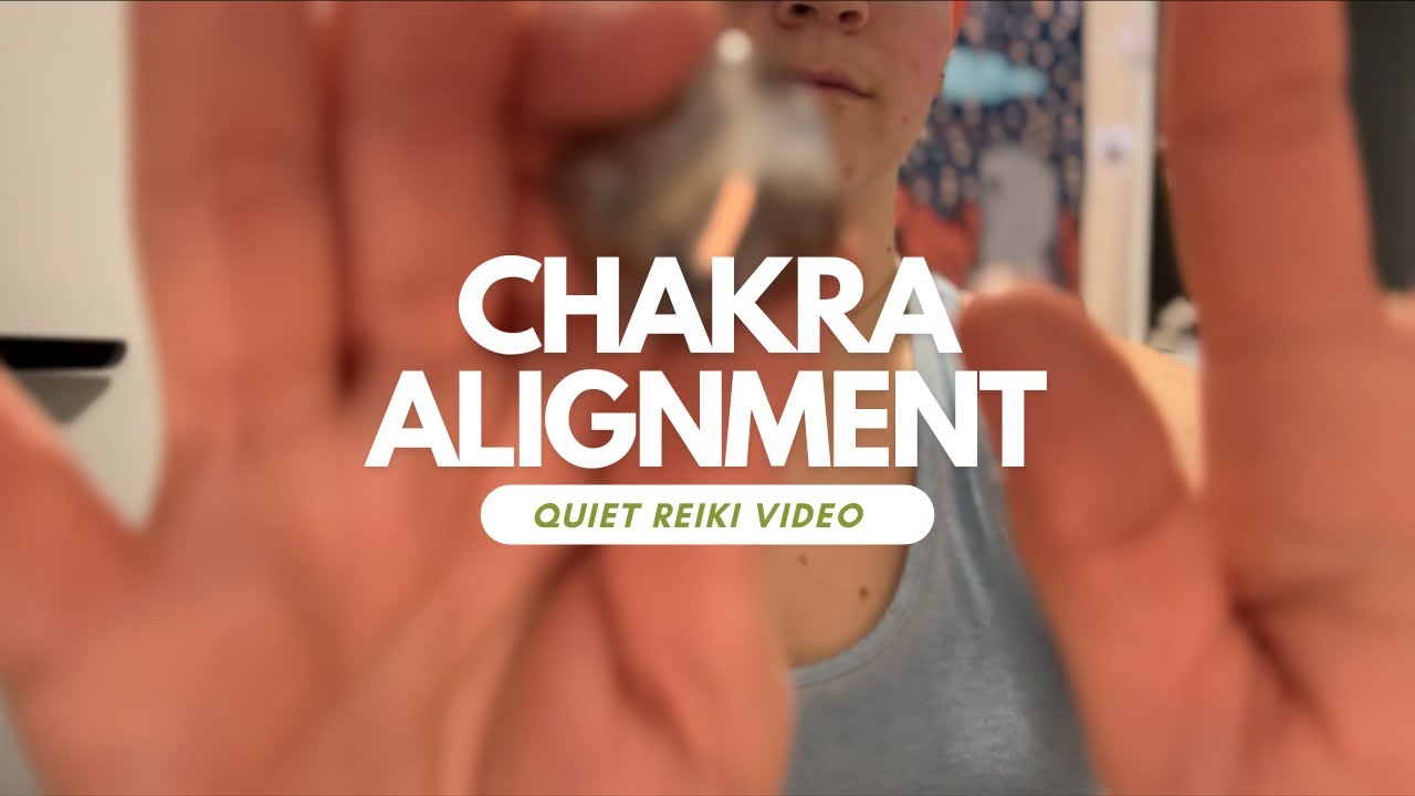 Chakra alignment 🙌🏻 quiet reiki session with music and rain All seven ...