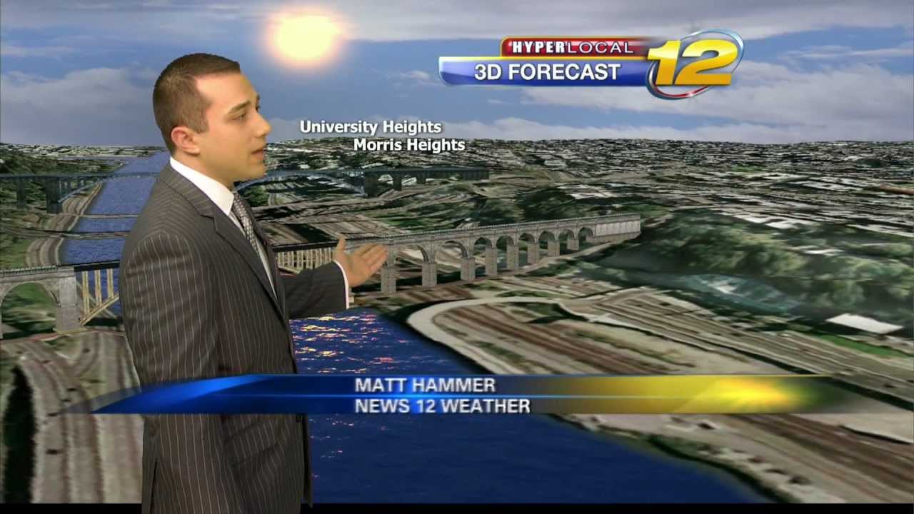 Weather with Matt Hammer: Bronx AM Show 08-17-12 - YouTube