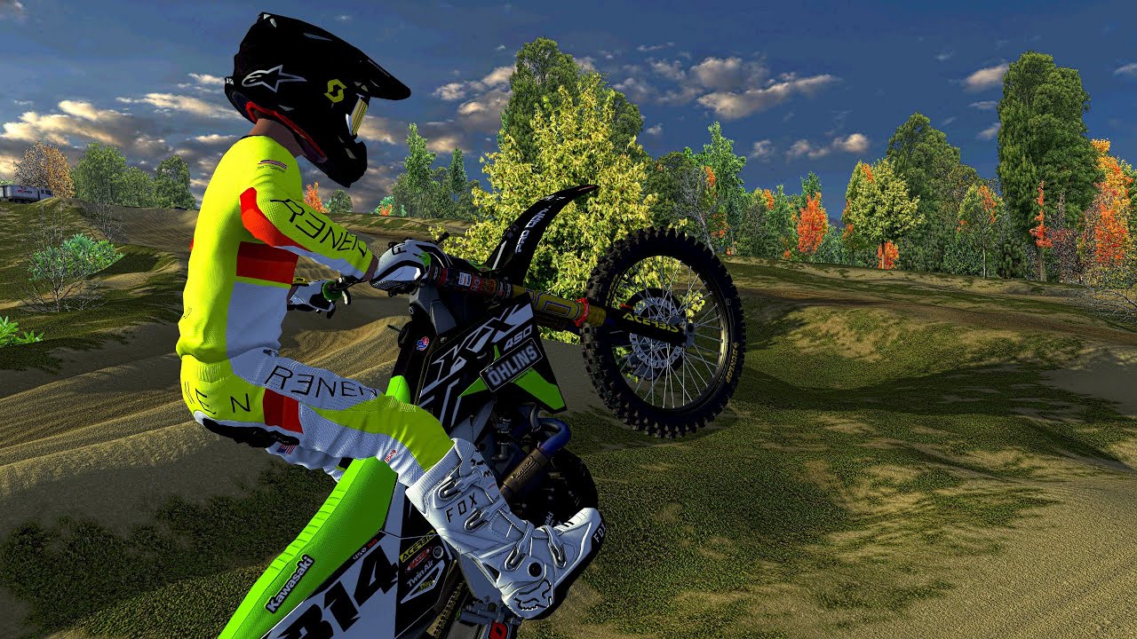 Mx Bikes Ranked Taking the KX out for a spin(p2) - YouTube