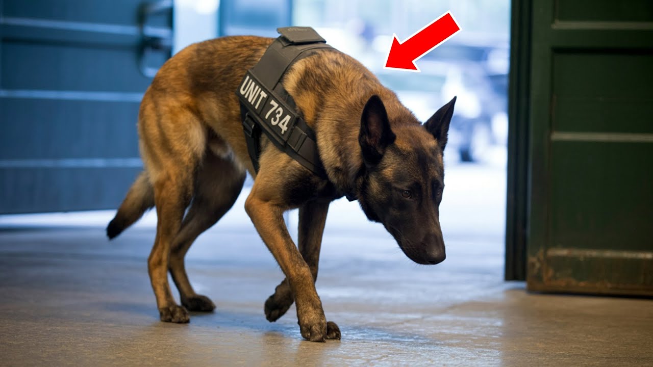 K9 Returns to Police Station Every Day—Years After His Police Owner ...