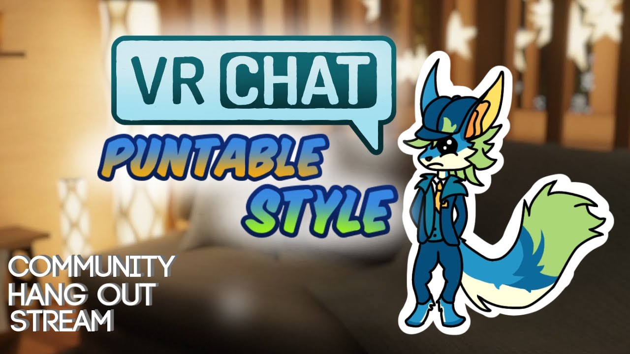 🦊VTUBER🦇 | Community Hang Out - Puntable Style | #furrystreamer - YouTube