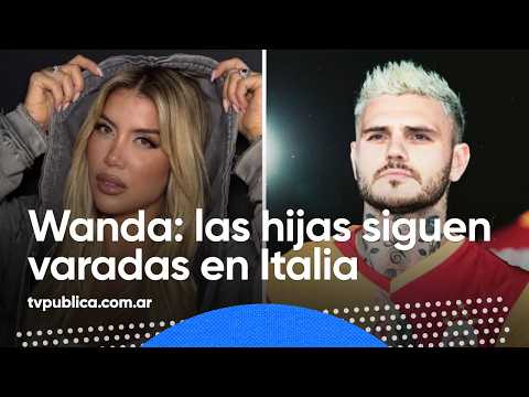 Escándalo internacional: las hijas de Wanda y Mauro - Las Mañanas con Andino