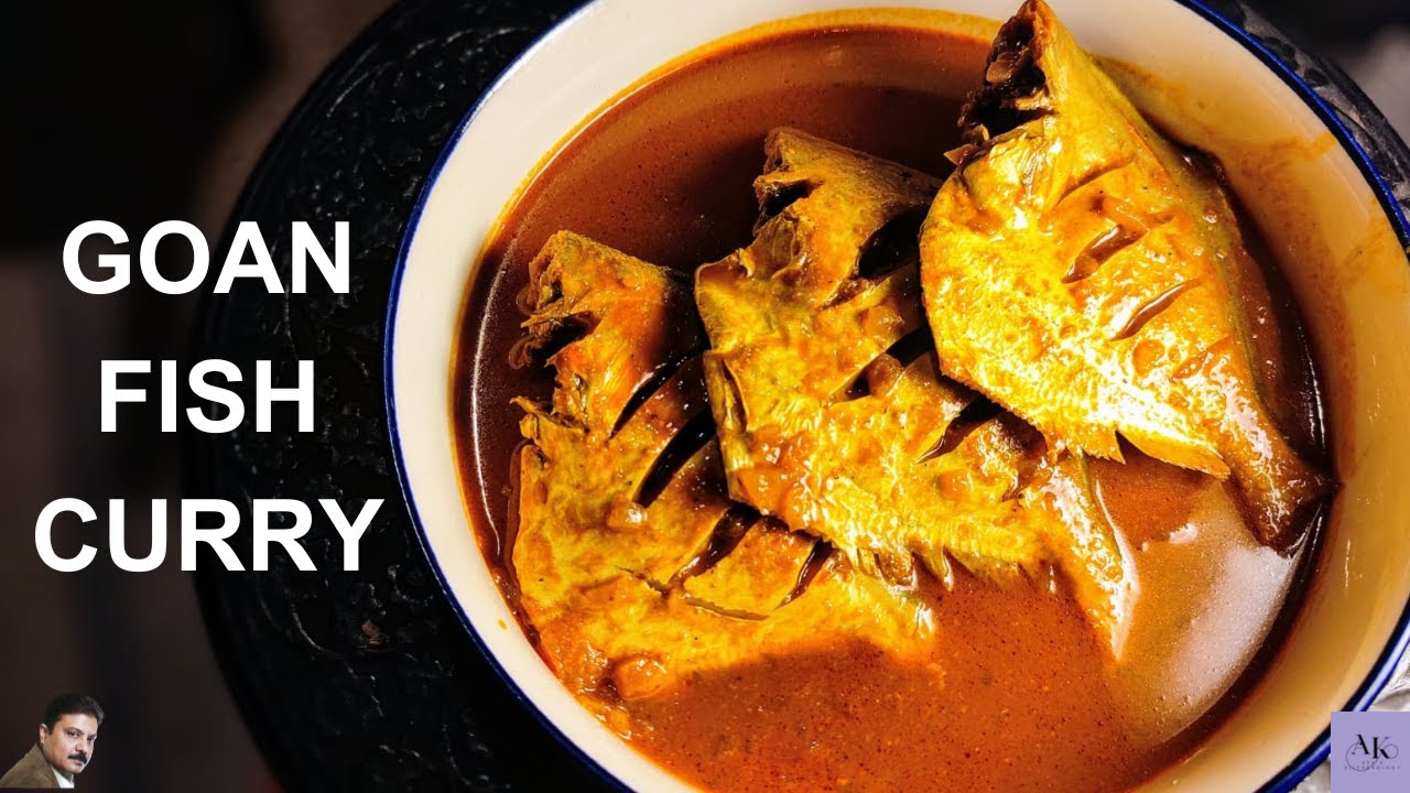 Goan Fish Curry Recipe I গোয়ার ফিশ কারি I Authentic Goan Pomfret Curry ...