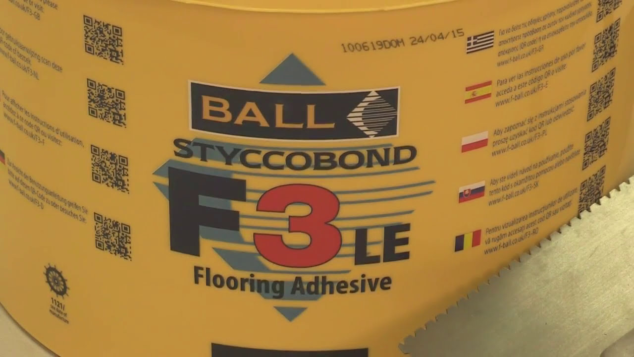 F.Ball Styccobond F3 - YouTube