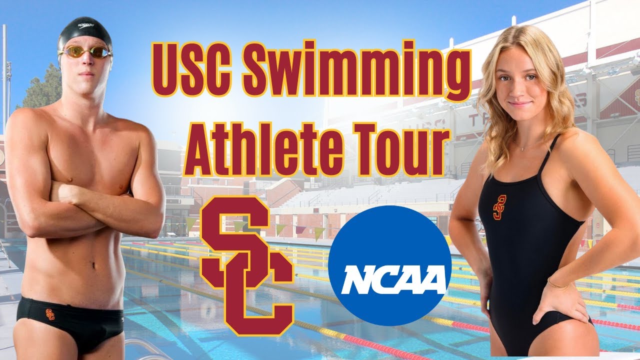 Inside USC’s Olympic Swimming Pool + Campus | Day in the Life of a USC Swimmer - YouTube