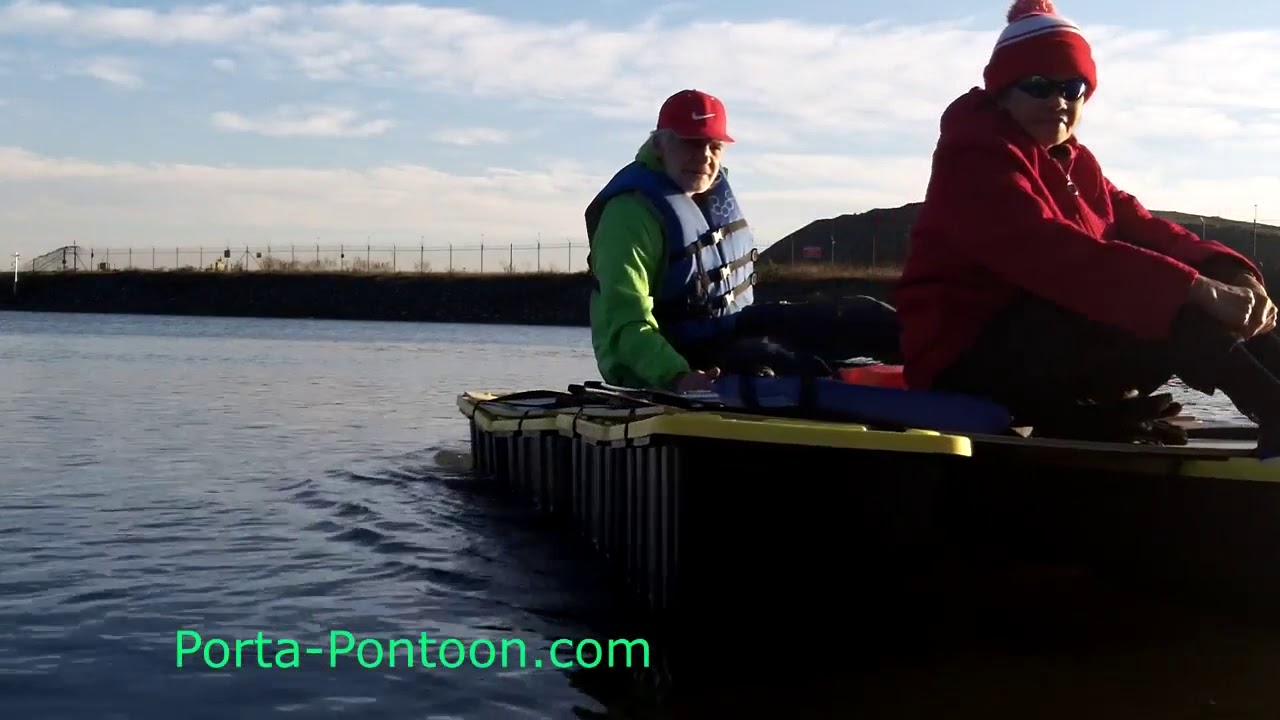 Porta-Pontoon, the Amazing Collapsible, Folding, Portable Boat ...