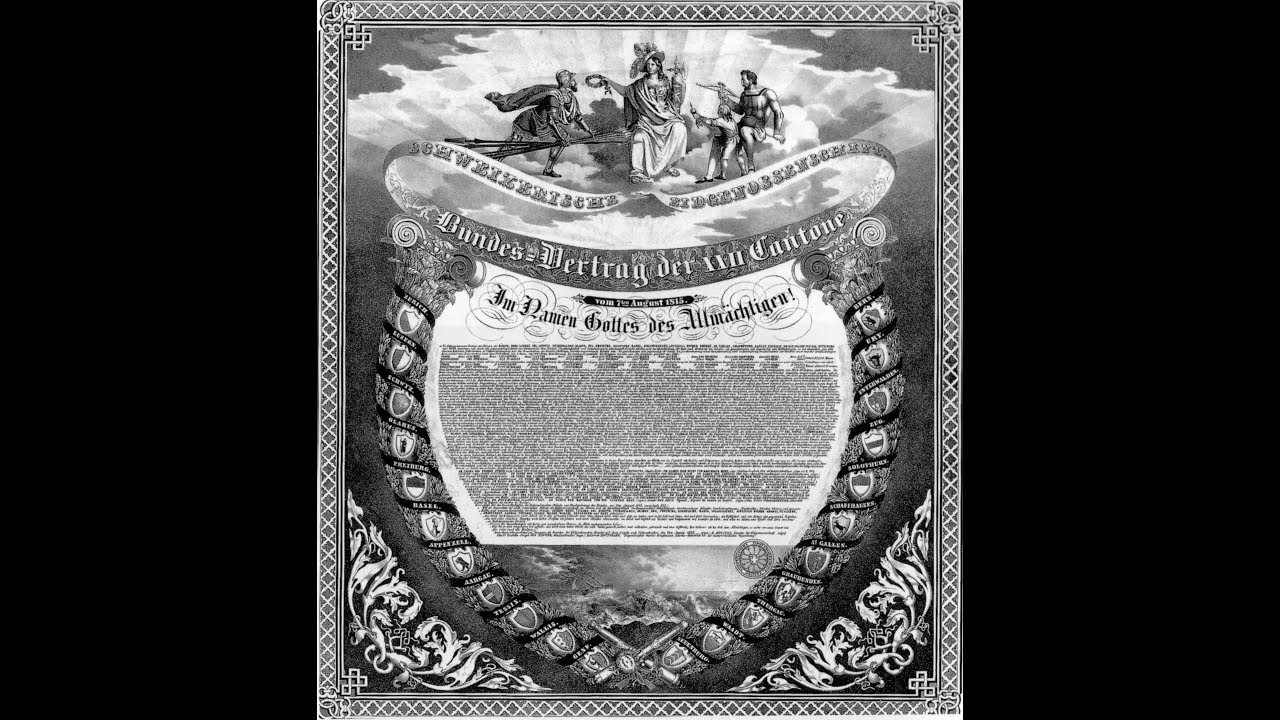 Geschichte der Schweiz 4: Restauration 1814/1815-1830 - YouTube
