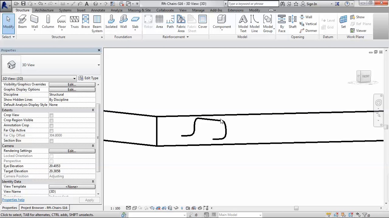 Revit Structure 16 Reinforcement 12 Chairs Rft - YouTube