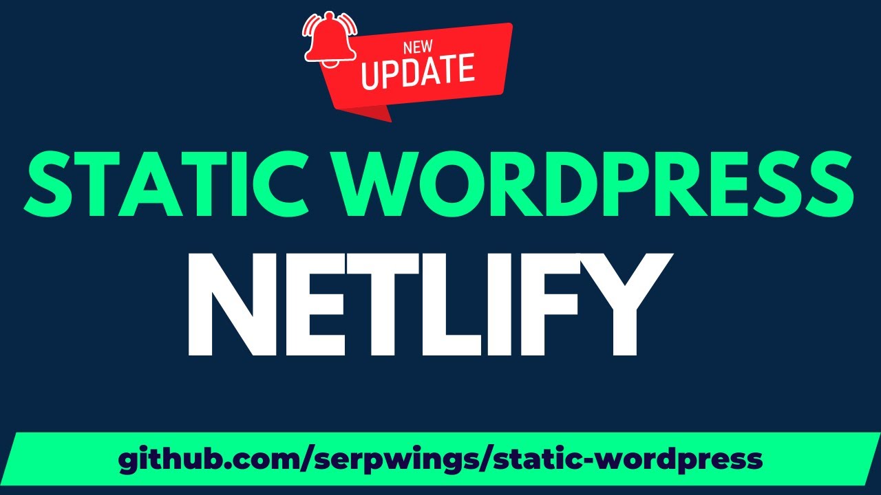 Latest Tutorial Wordpress On Netlify In 2023 Youtube 7068