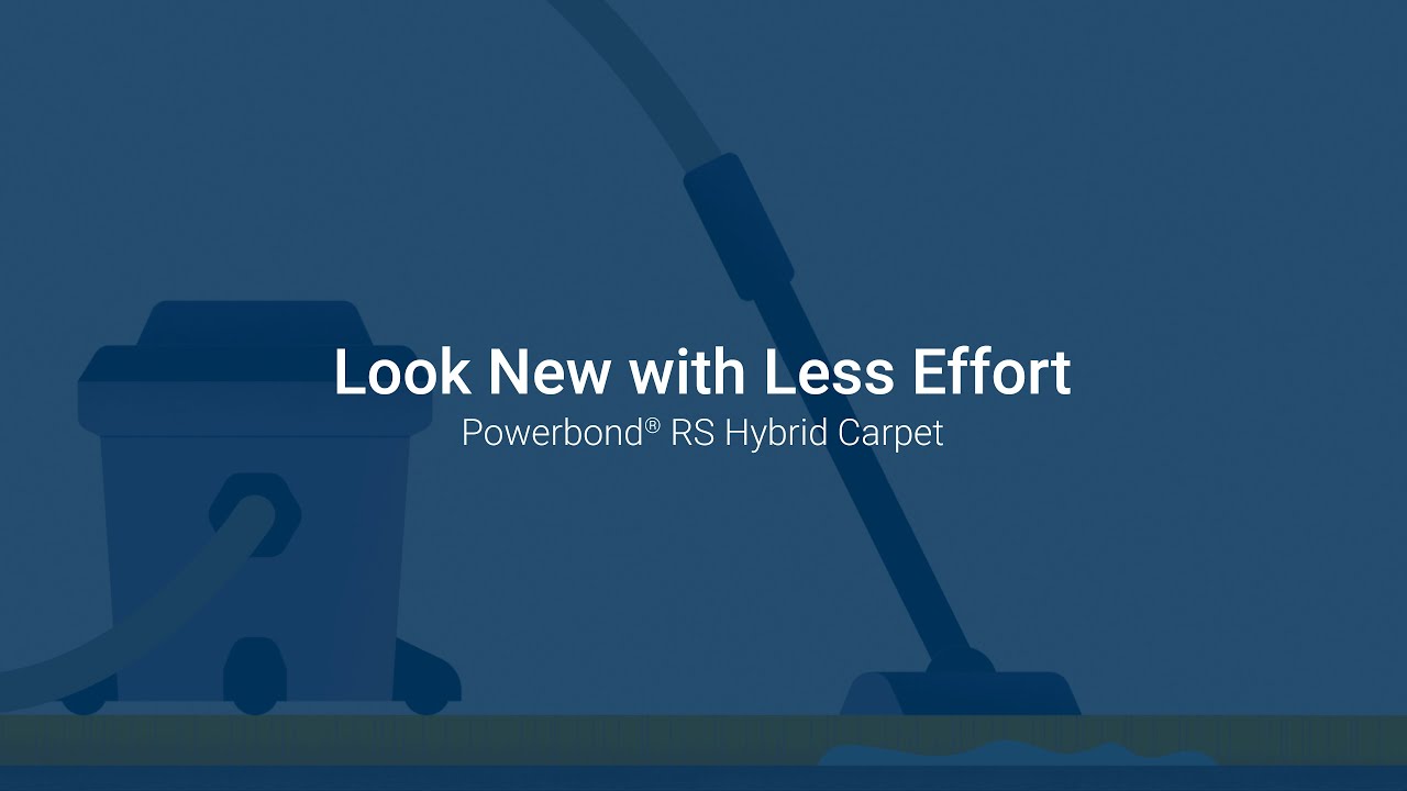 Powerbond® RS hybrid carpet | Look New with Less Effort - YouTube