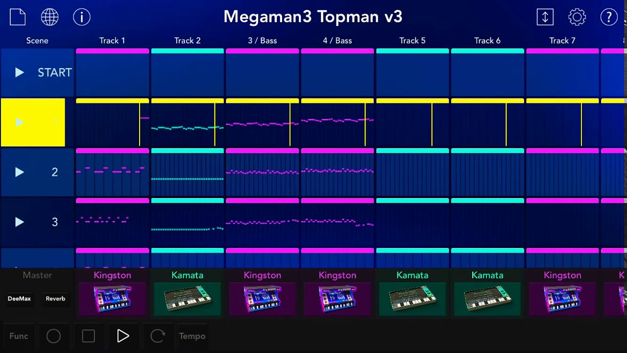 MEGAMAN3 Topman ロックマン3 KORG Gadget cover - YouTube