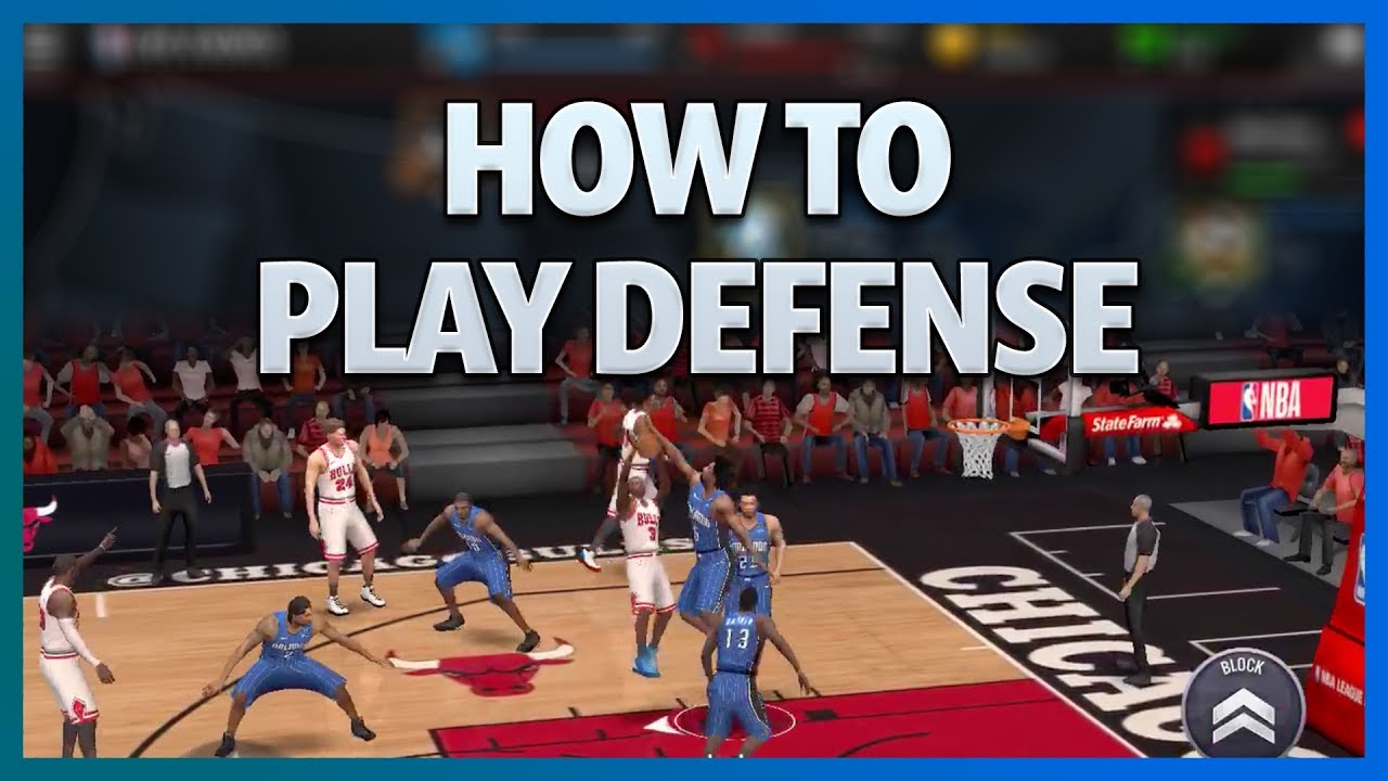 How to Play Defense and Get Steals and Blocks - NBA LIVE Mobile - YouTube