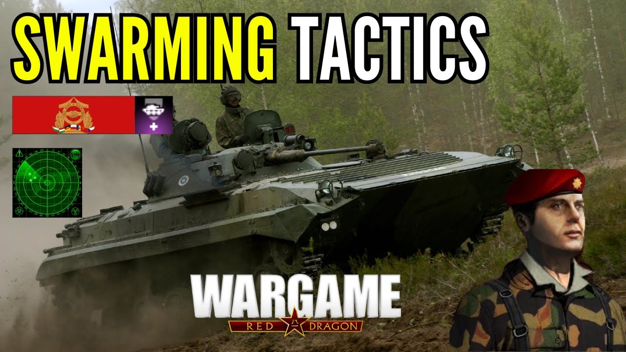 SWARMING TACTICS - 1vs1 Ranked - Wargame Red Dragon - YouTube