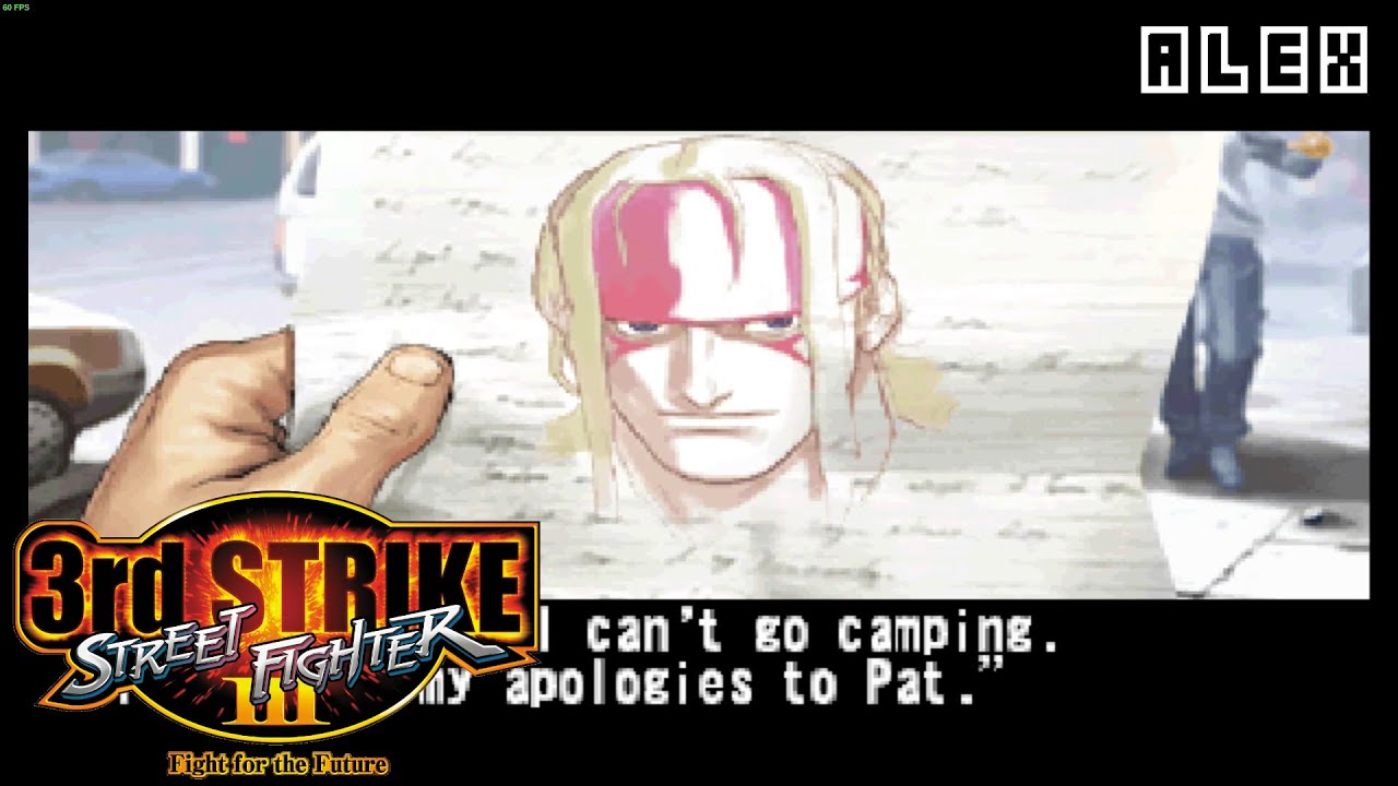 Street Fighter III: 3rd Strike - Alex - Story - YouTube
