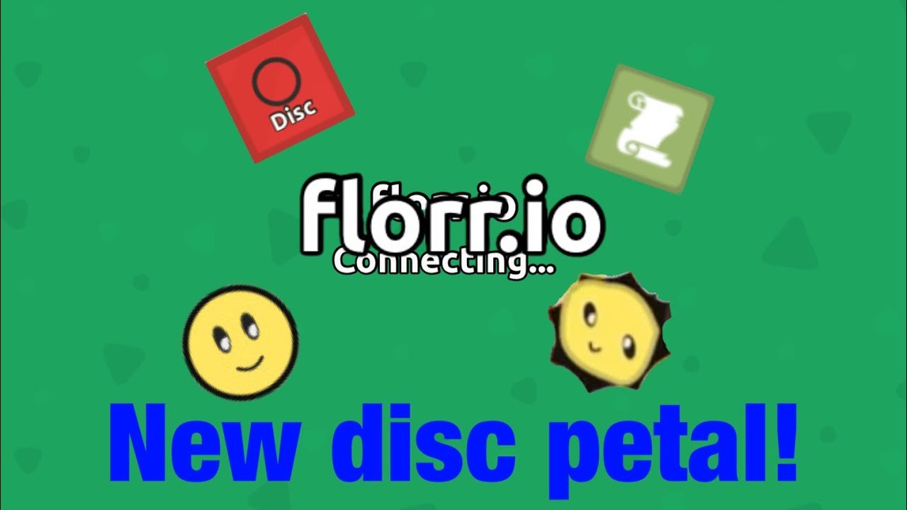 New florr.io disc petal update! - YouTube