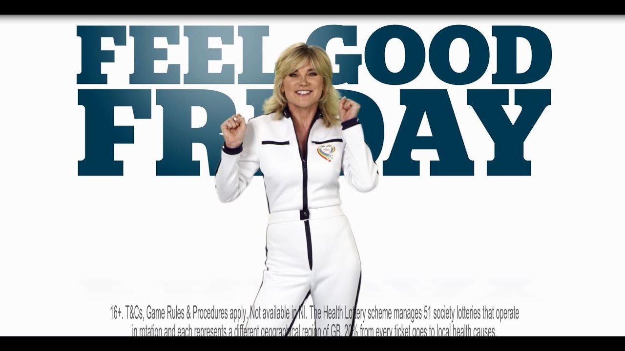 New Health Lottery Commercial with Anthea Turner - YouTube