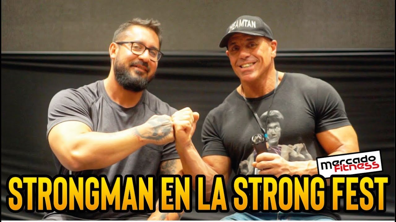 STRONGMAN///EL NEGRO PONDS EN LA "STRONG FEST" DE MERCADO FITNESS - YouTube