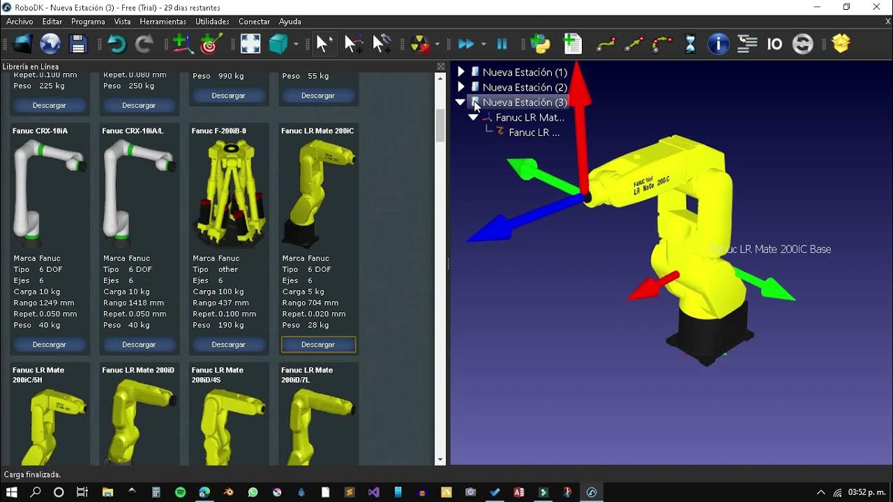 INVESTIGACION DE SOFTWARE DE ROBOTICA: "ROBODK" - YouTube
