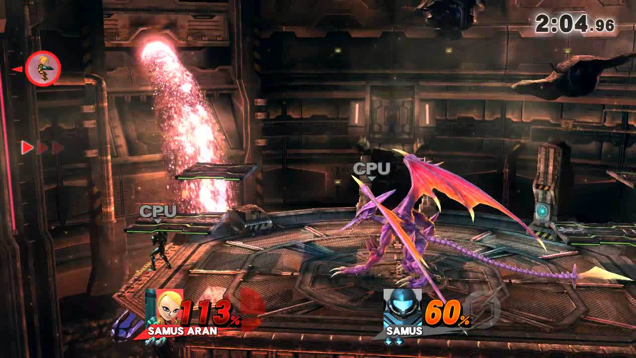 SAMUS ARAN VS DARK SAMUS & RIDLEY - YouTube