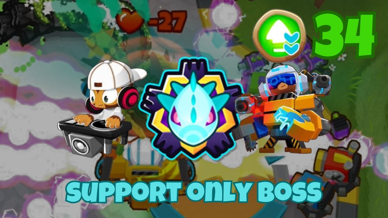 [BTD6] How to Beat Support Only Double HP Ranked Elite Lych #47 ...