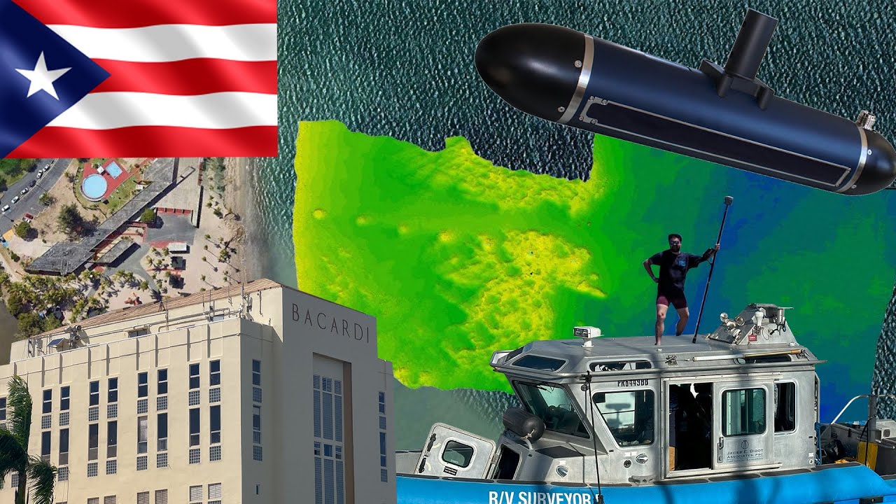 Hydrographic Survey in Old San Juan, Puerto Rico w/ PING DSP & R12i for ...