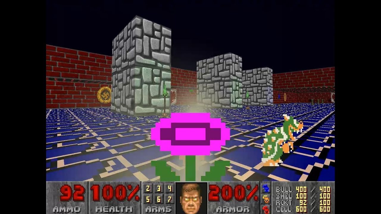 DOOM MOD MARIODM WAD SUPER MARIO BROS DOOM SUPER MARIO ELEMENTS DOOM ...