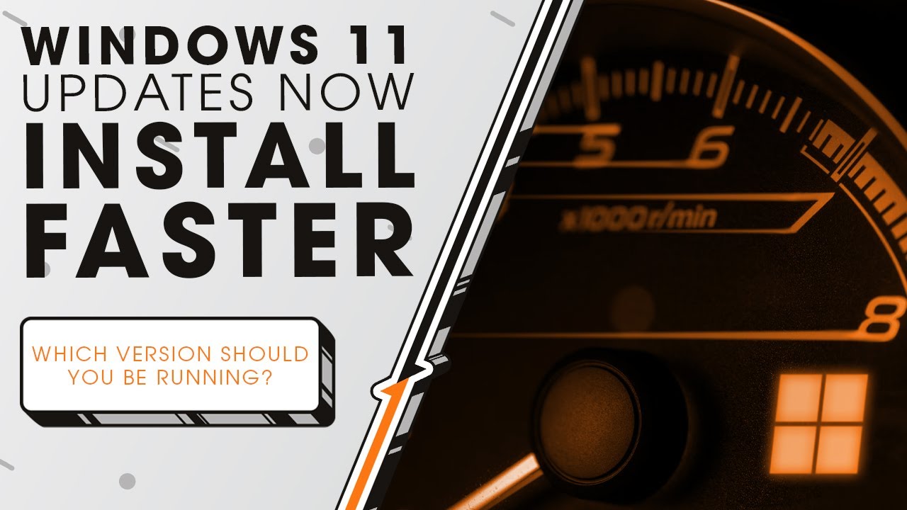 Windows 11 Updates Now Install Faster | Sync Up - YouTube