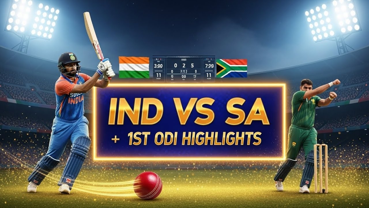 IND vs SA 1st ODI Full Match Highlights Today | India vs South Africa ...
