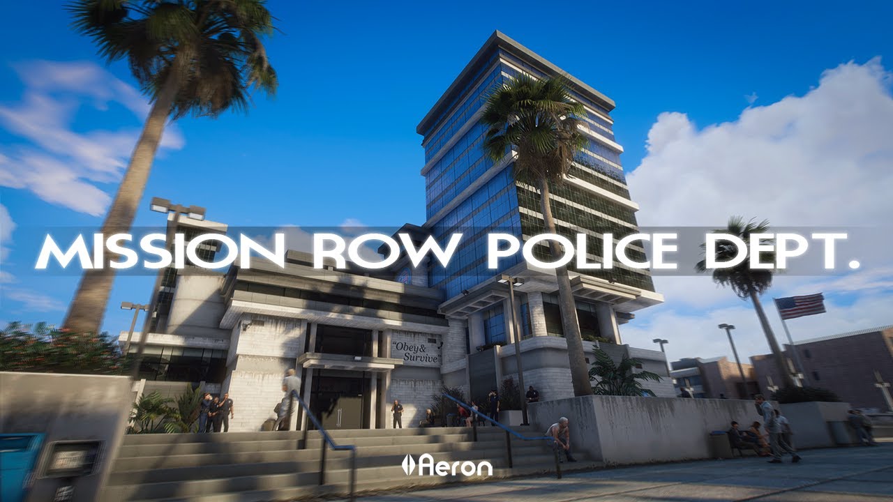 GTA 5 | Mission Row Police Department | MLO - YouTube