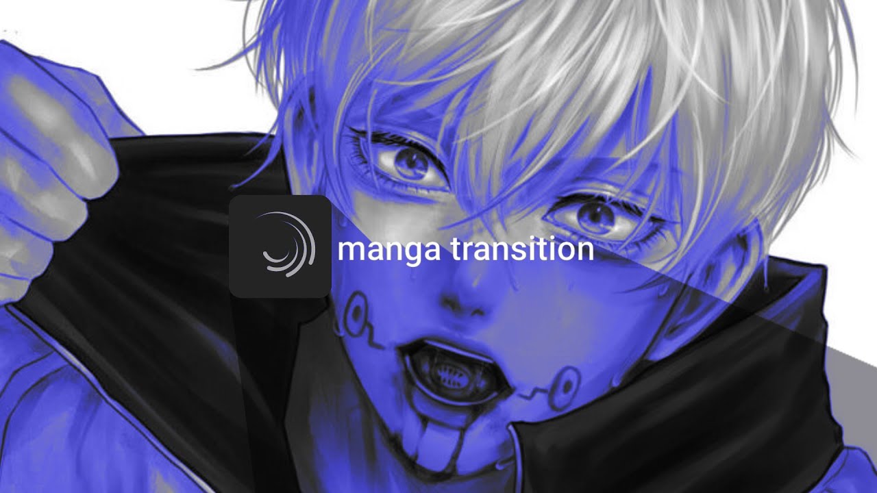 manga transition tutorial | alight motion - YouTube