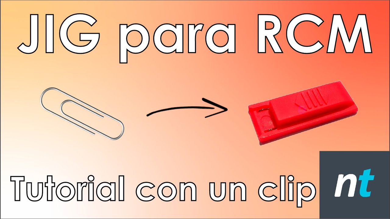 HACER JIG PARA RCM - Tutorial Nintendo Switch - YouTube