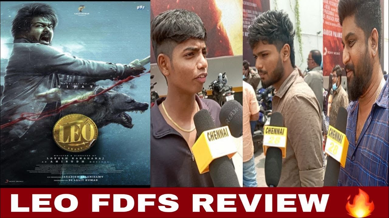 LCU Confirm ! Leo Public Review | Leo Movie Review | Leo fdfs Review - YouTube