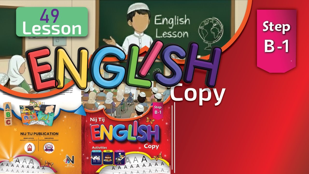 NIJTIJ education system|| English b1 /KG 2 || page 49 # ...