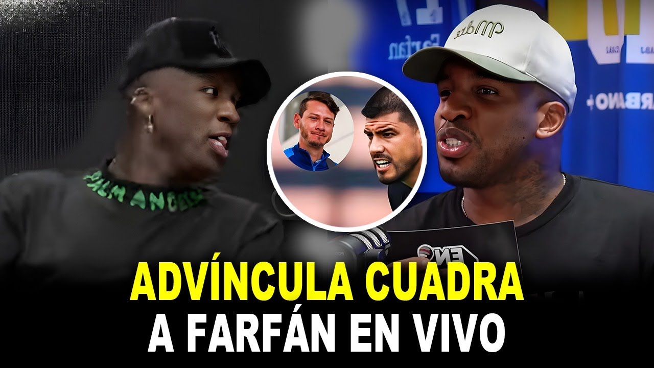🔥¡Tensión! Luis Advíncula CUADRA a Jefferson Farfán en pleno podcast ENFOCADOS - YouTube