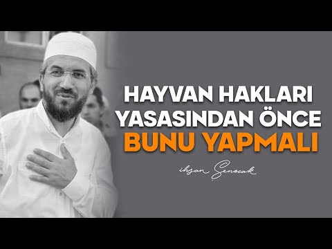 Hayvan Hakları Yasasından Önce Bunu Yapmalı