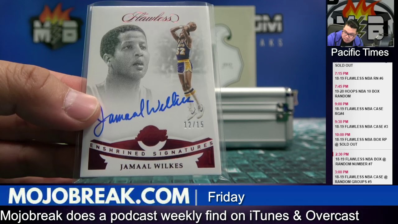 Random Groups #4 - 2018-19 NBA Flawless 2 Box Case Break - 11.08.19 ...