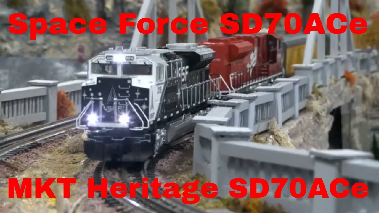 Lionel 2023 SD70ACe, US Space Force and UP MKT Heritage Locomotives ...
