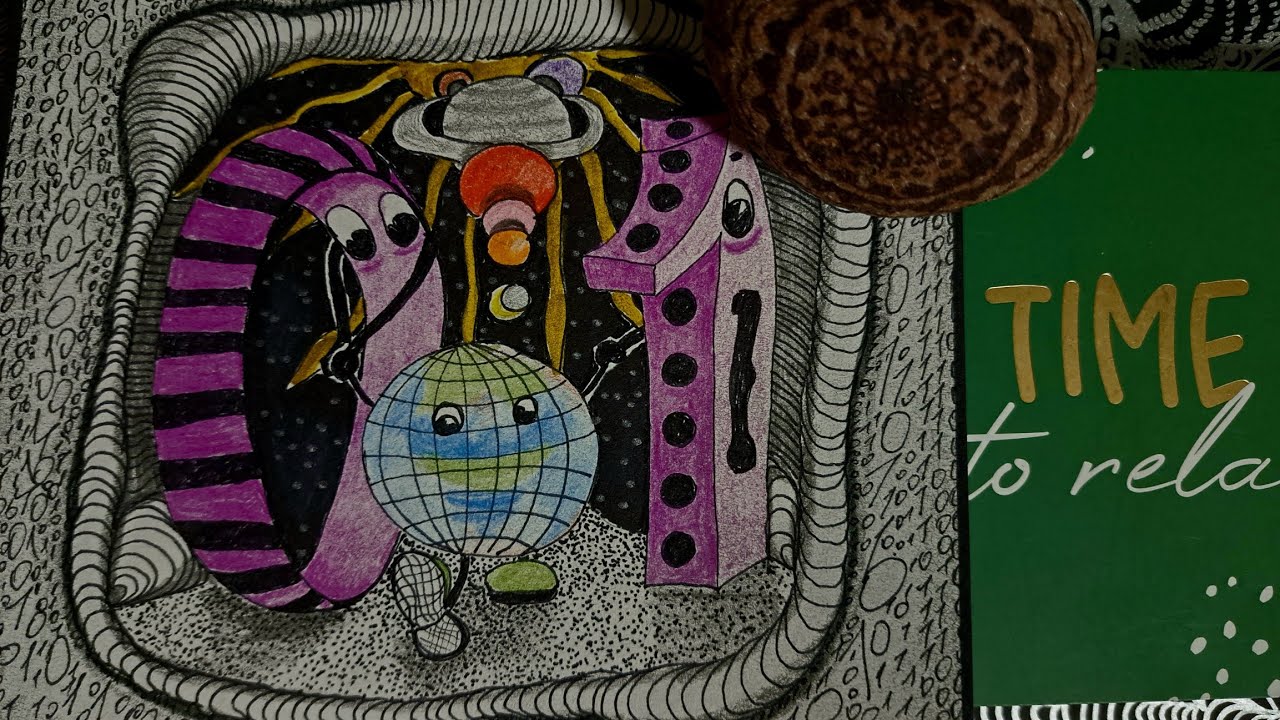 How to draw an abstraction without drawing skills. 🤿Immersion 19 - YouTube