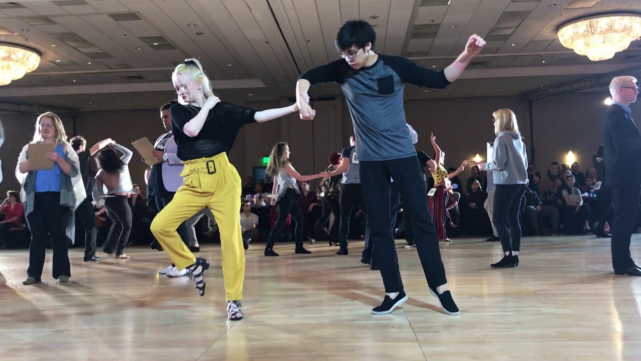 Aris and Sam adv J&J prelims rose city swing - YouTube