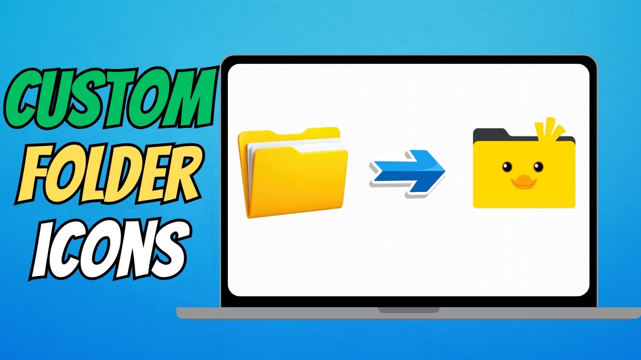 How to Make Custom Folder Icons on Windows PC | Customize or Change ...