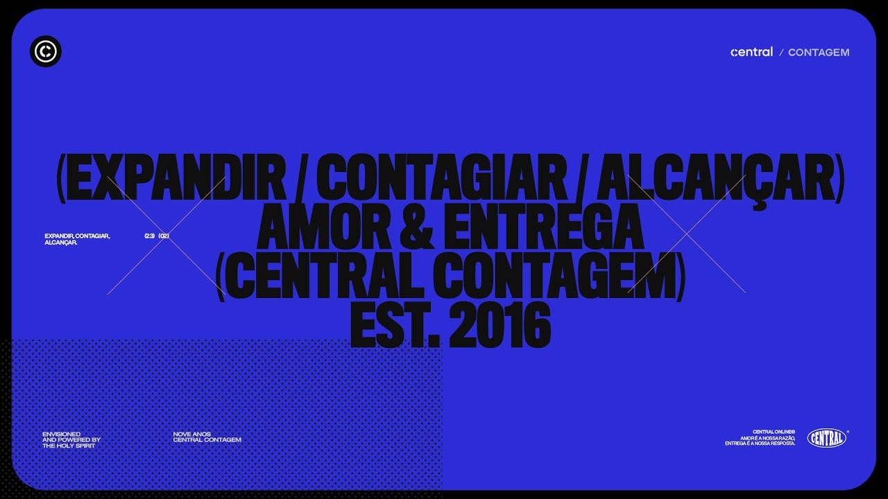 ANIVERSÁRIO CENTRAL CONTAGEM | GABI SAMPAIO E PR. LUCIANO SUBIRÁ | 23/02/25 - 09H - YouTube