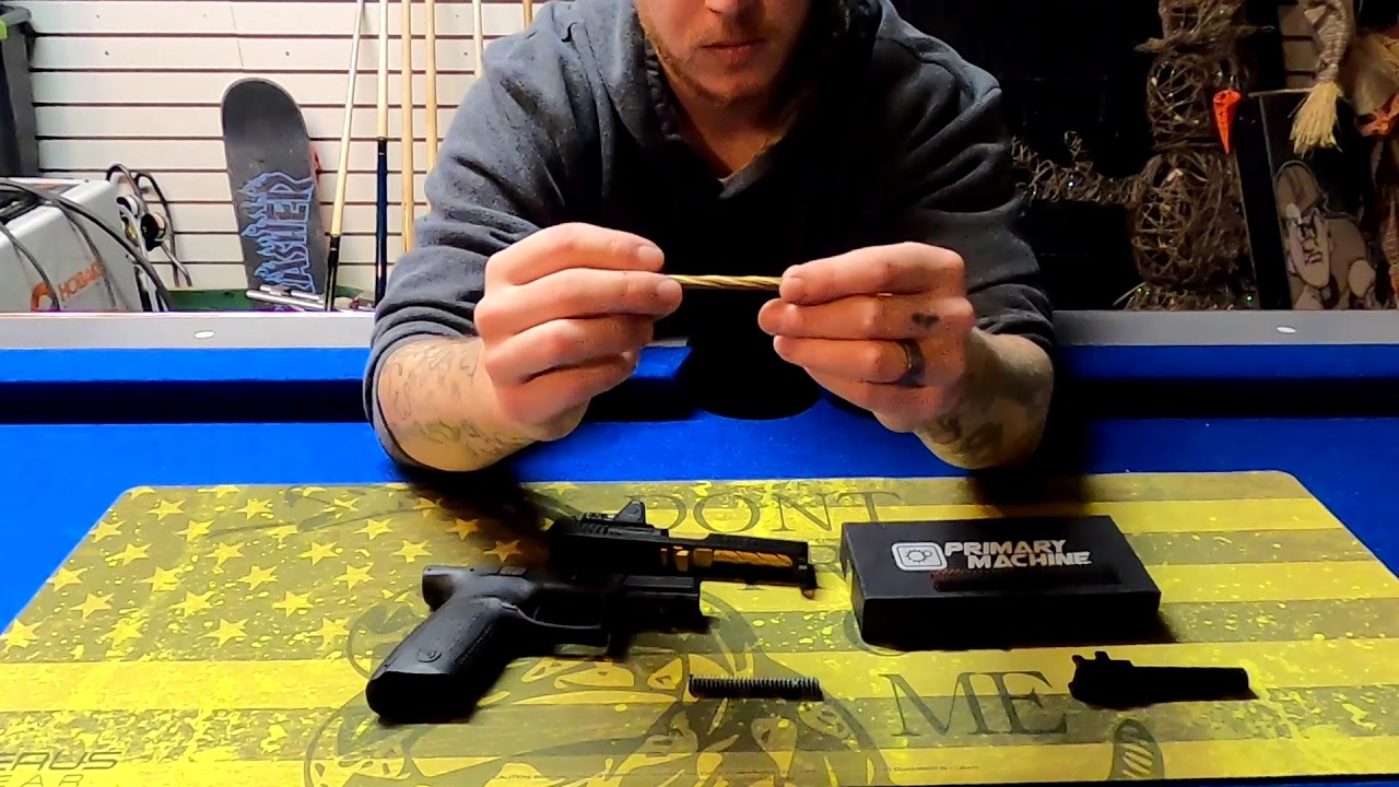 CZ P10C Upgrade - Primary Machine - YouTube